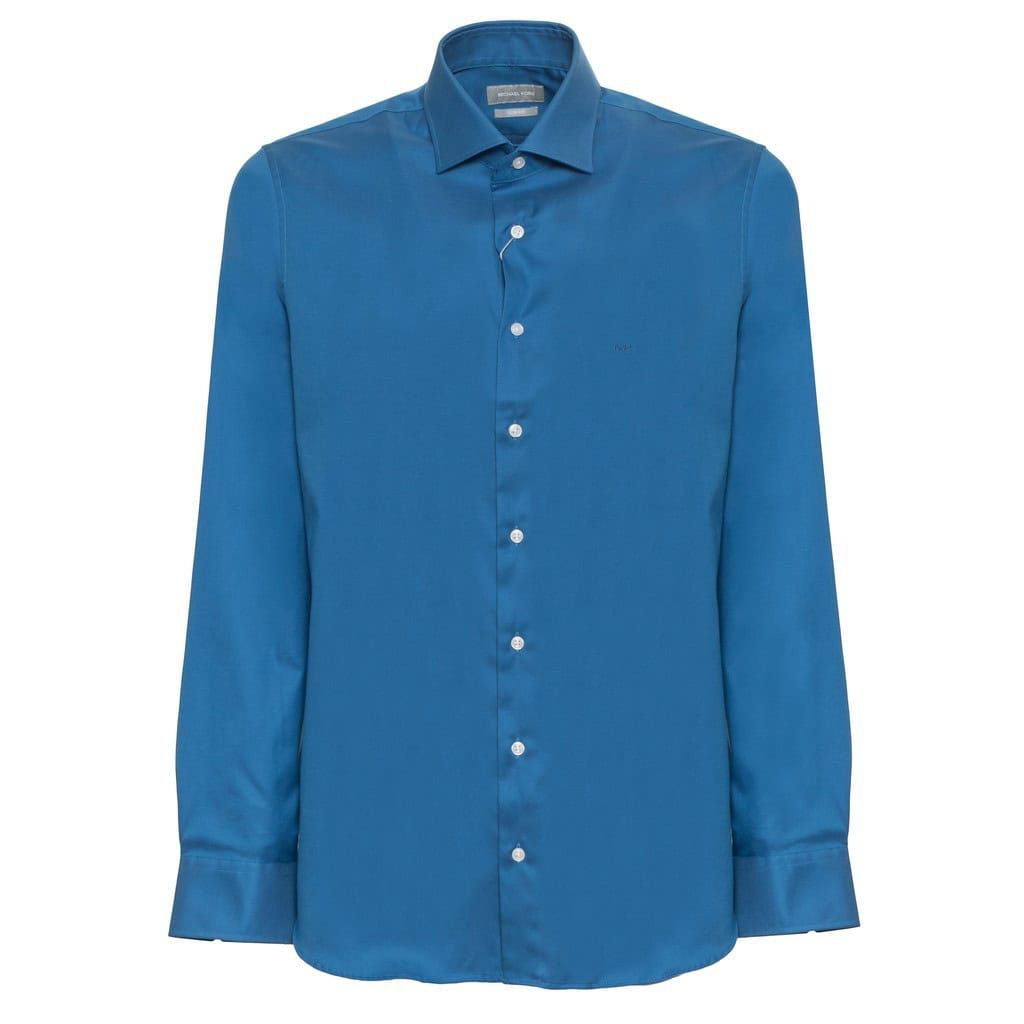 Michael Kors Shirts Blue Men X073 MK9DS01040 400 BDroppy